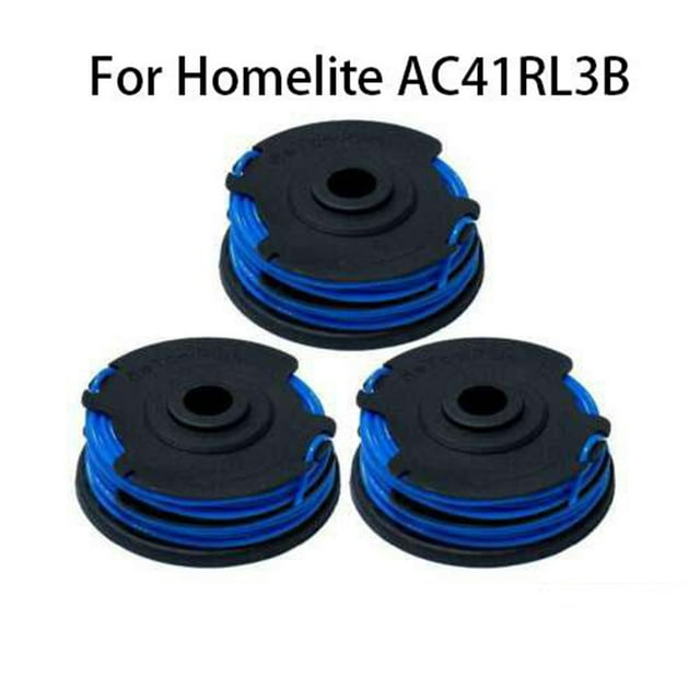1/3 Pack String Trimmer Replacement Spool Line for Homelite AC41RL3B ...