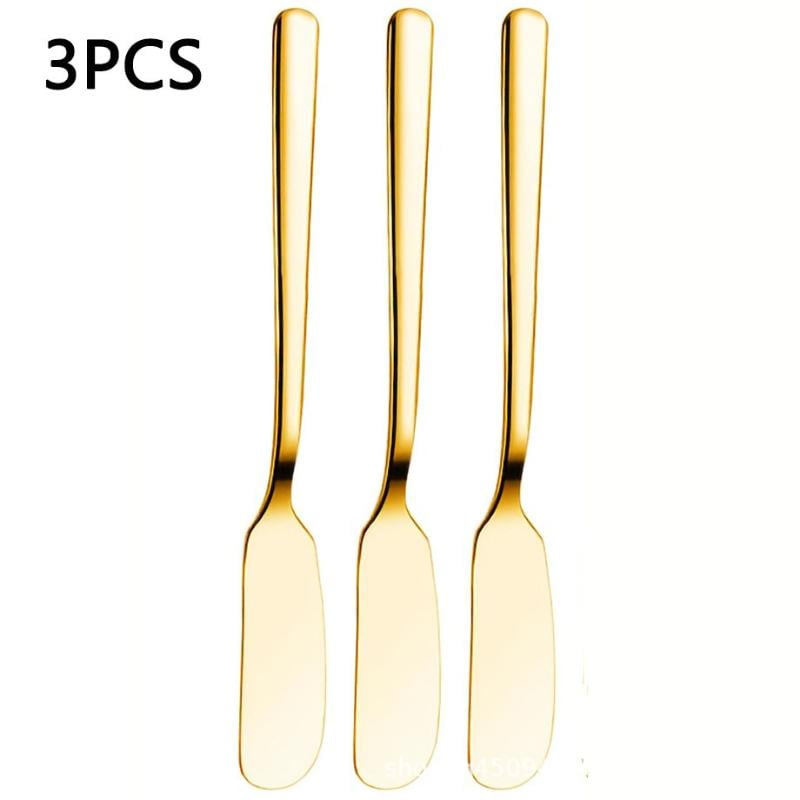 1/3 Piece Stainless Steel Butter Knife, Sandwich Spreader Knife Butter ...
