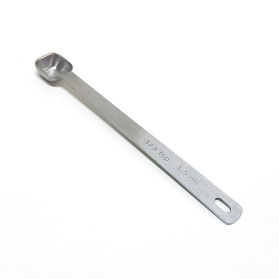 1/3 Tsp Measuring Spoon 1.5ml, Mini Square Bowl Stainless Steel Spoon ...