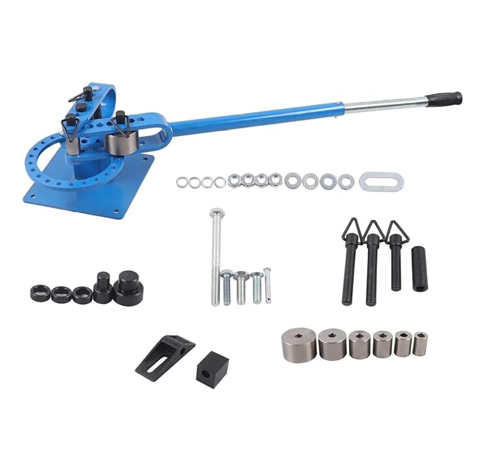 1"-3" Universal Metal Tube Bender, Manual Tubing Bender with 7 Dies ...