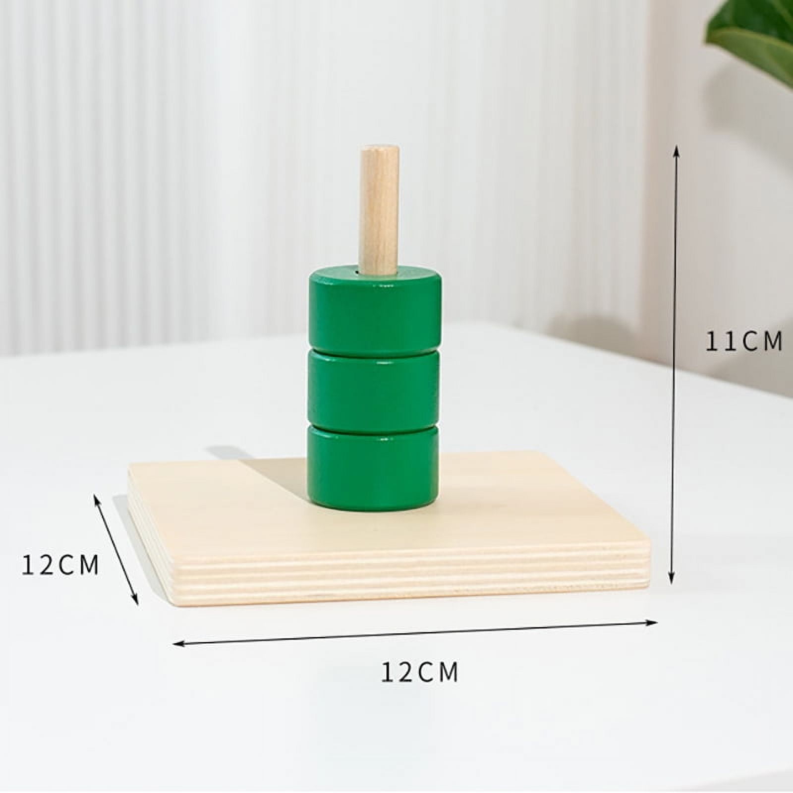 1-3 Years Wooden Montessori Baby Toys Object Permanence Coin Box Ball ...