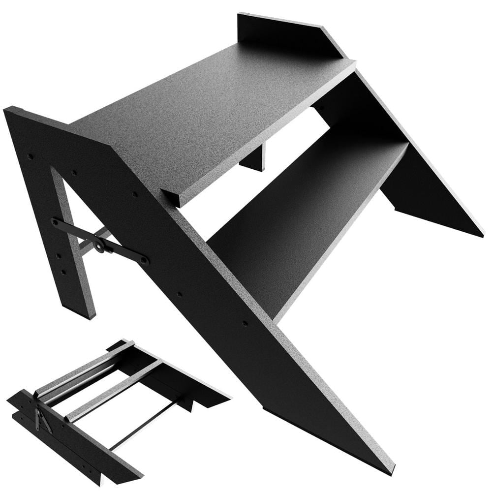 1.3 ft. Reach 2-Step Stool Foldable, RV Steps With Height Adjustable ...