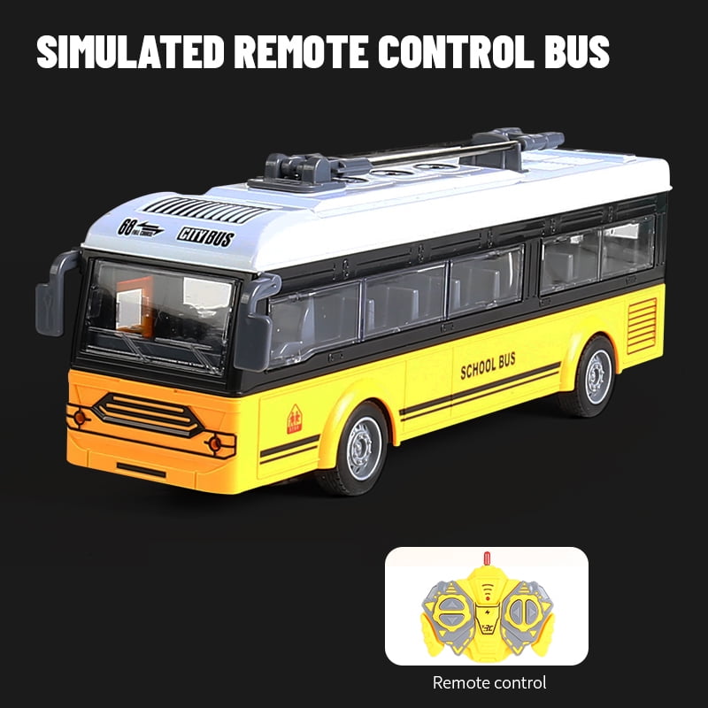 1/30 Rc Bus Remote Control Car School Bus Ambulance Tuck Tour Bus Model ...