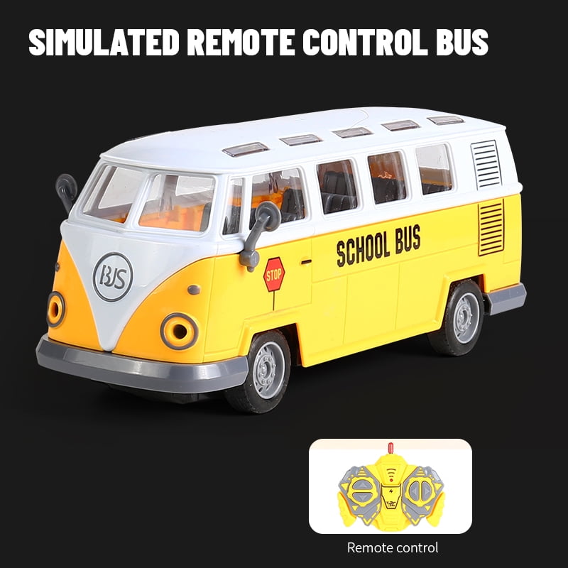 1/30 Rc Bus Remote Control Car School Bus Ambulance Tuck Tour Bus Model ...