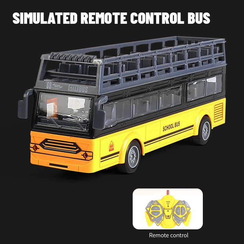 1/30 Rc Bus Remote Control Car School Bus Ambulance Tuck Tour Bus Model ...