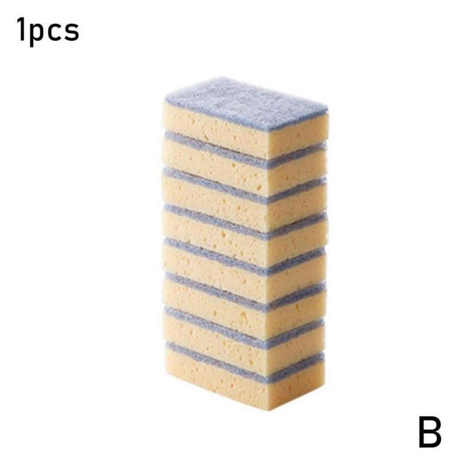 1-30Pcs Kitchen Non-Scratch Dish Sponge Biodegradable Scrubbing Sponges ...
