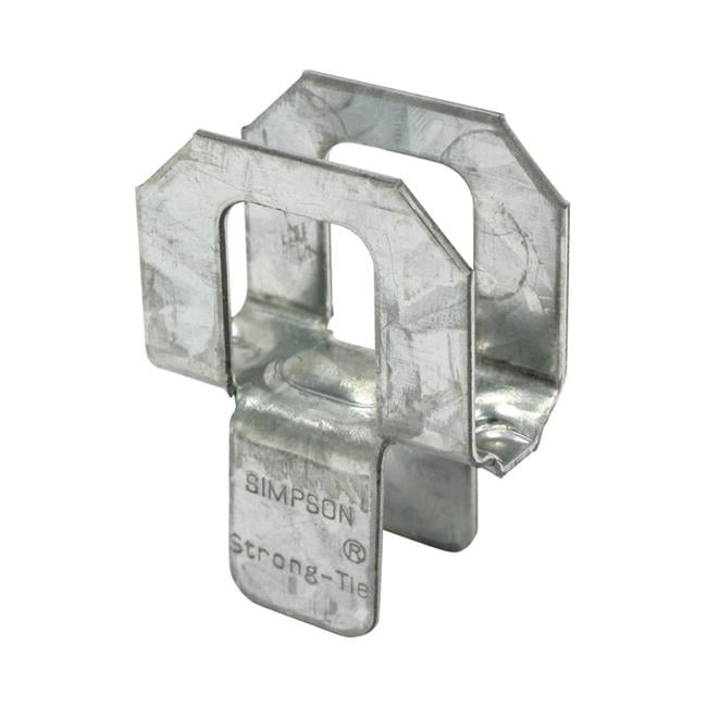 1.31 x 1 in. 20 Gauge Plywood Panel Sheathing Clip - Walmart.com