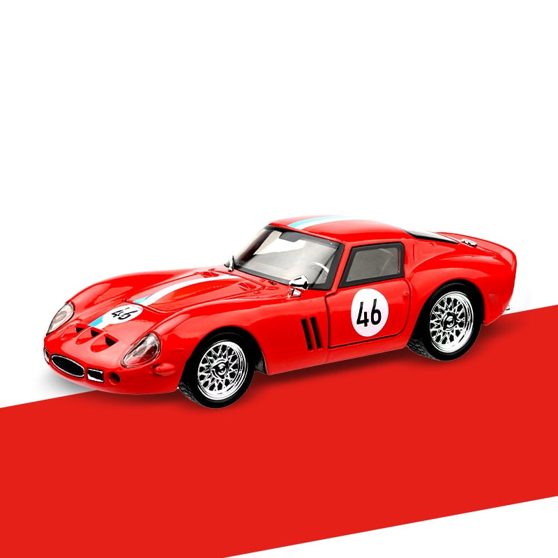 1:32 250 GTO Super Sports Car Alloy Diecast Model Car Metal Light And ...