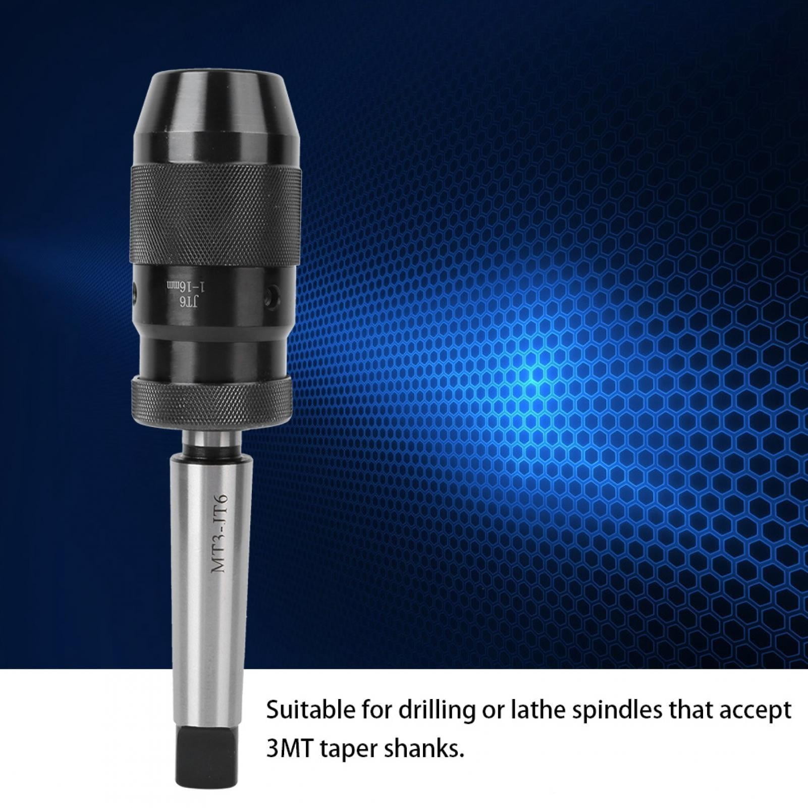 1/32"- 5/8" Drill Chuck Self Tighten with Shank Heavy Duty Self Tighten ...