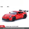 1:32 911 GT3 RS Alloy Sports Car Model Diecast Metal Racing Car ...