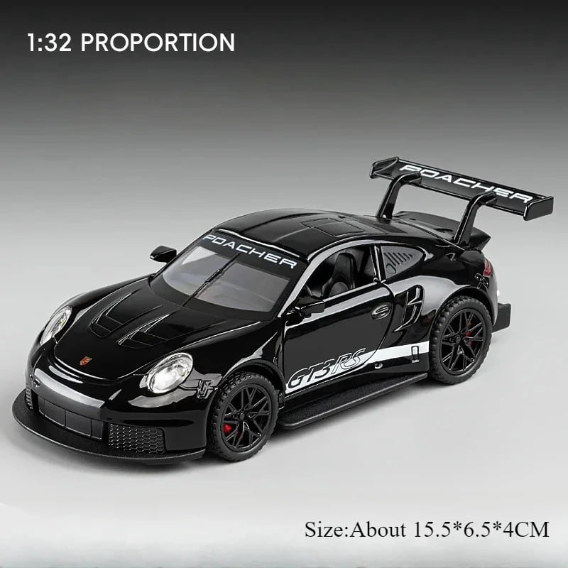 1:32 911 GT3 RS Macan Alloy Sports Car Diecast Model Toys Ornament ...