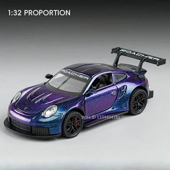 1:32 911 GT3RS Panamera Alloy Miniature Model Toys Diecast Doors Opened ...