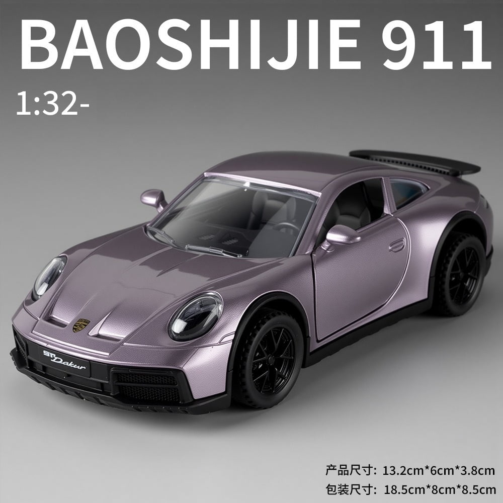 1:32 911 sports car Alloy Car Diecast & Toy Vehicles Metal Toy Car ...