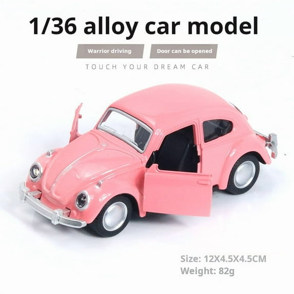 1:32 Alloy Classic Car Model Childrens Toy Car Ornaments Pull-Back Car ...