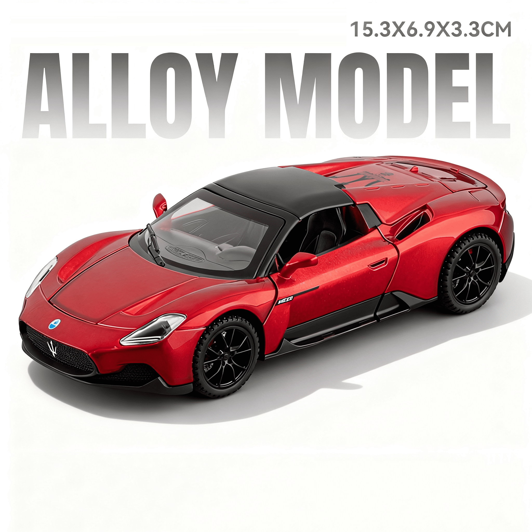 1:32 Alloy Diecast Model Toys Car Doors Opened with Sound Light Pull ...