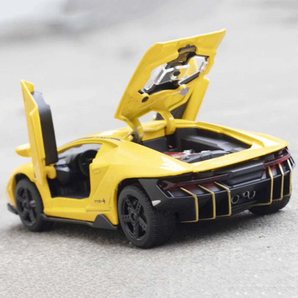 1:32 Alloy Lambo LP770-4 Super Sports Car Model Toy Racing Lifting Tail ...
