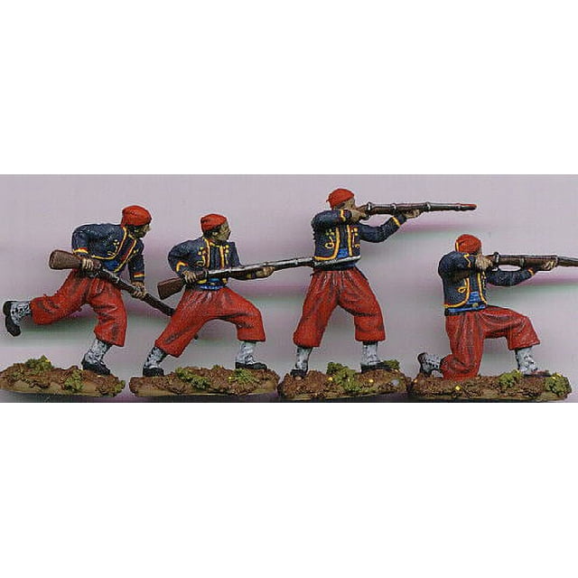 1/32 American Civil War Union Zouave Set #1 (16) - Walmart.com