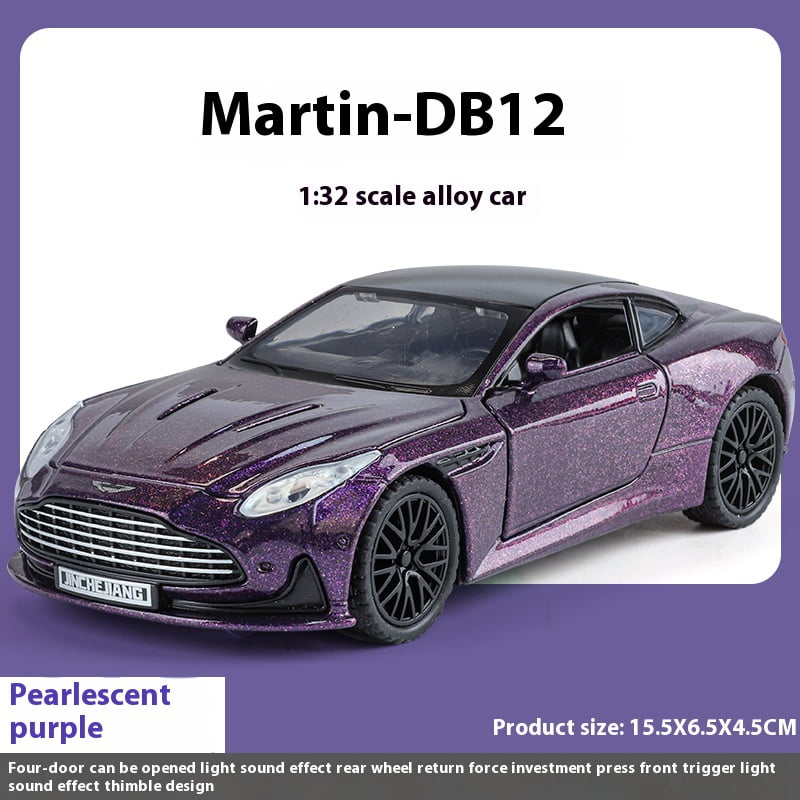 1:32 Aston Martin DB12 GT Supercar Alloy Diecast Metal Model Car Cafe Display Decorative ...