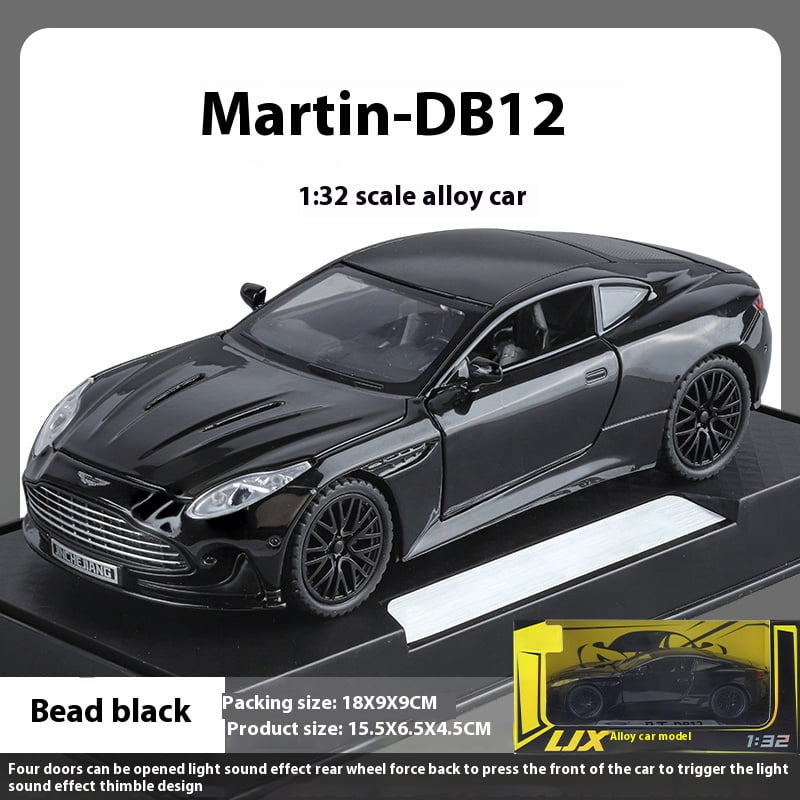 1:32 Aston Martin DB12 GT Supercar Alloy Diecast Metal Model Car Cafe ...