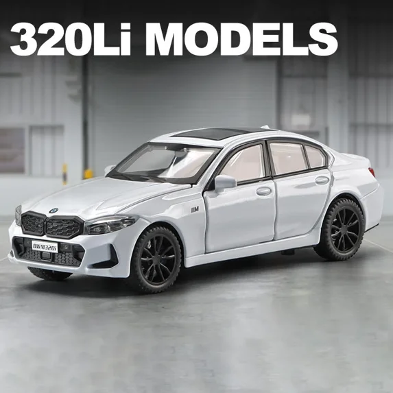 1:32 BMW 320i THE 3 2025 Alloy Model Car Toy Diecasts Casting Sound and ...