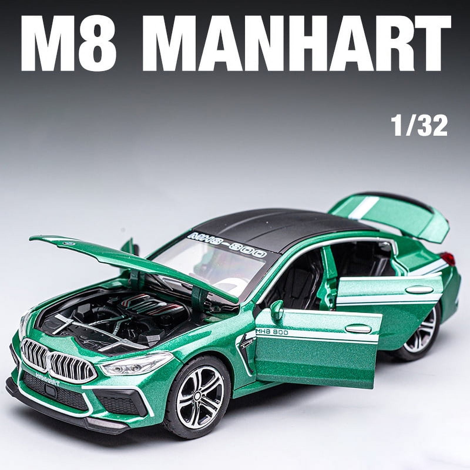 1:32 BMW M8 IM Supercar Alloy Diecasts & Toy Vehicles Metal Toy Car ...