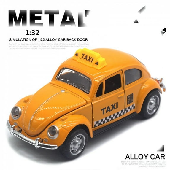 1:32 Beetle Alloy Car Diecasts Metal Classic Toy Model with Pull Back Function Vehicles for ...