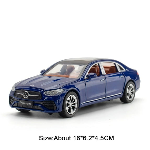 1:32 C260L E300L Alloy Diecast Model Toy Car 6 Doors Opened Sound Light Pull Back Rubber Tires ...