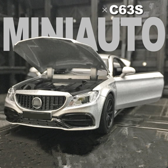 1:32 C63S Coupe Alloy Car Model Diecast Metal Toy Vehicles Car Model ...