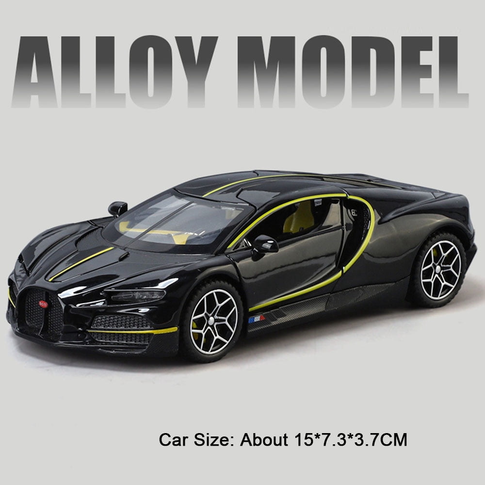 1:32 Car Model Alloy Diecast Toys Doors Opened Sound Light Pull Back ...