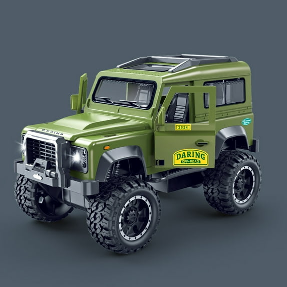 1:32 Children's Sound And Light Car Model Jeep Suv Inertial Plastic Car ...