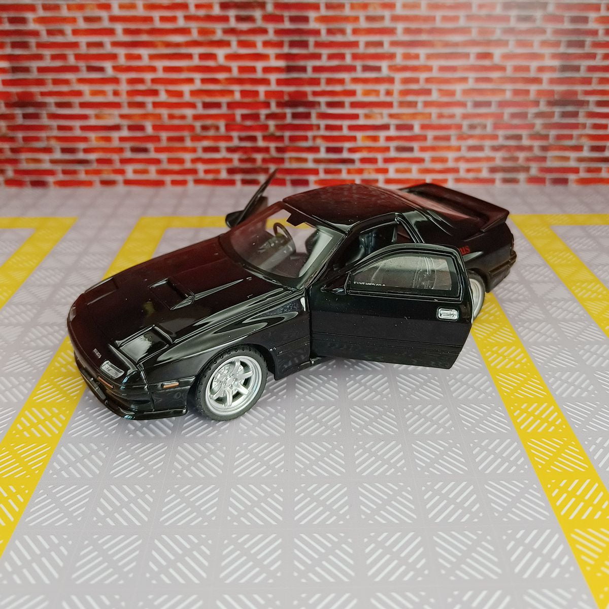 1/32 FC Mazda RX7 Alloy Diecast Toy Car Models with Sound Light Scale ...