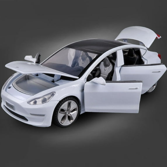 1: 32 For Tesla Model 3 Alloy Car Die Casting Metal Pullback Toy ...