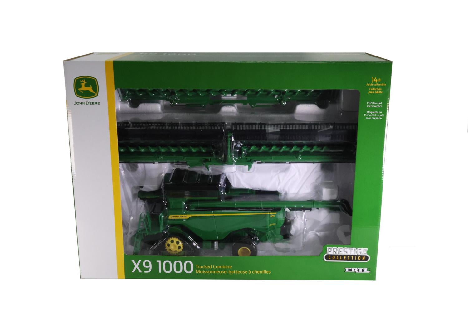 1/32 John Deere X9 1000 Prestige Collection Tracked Combine Toy ...