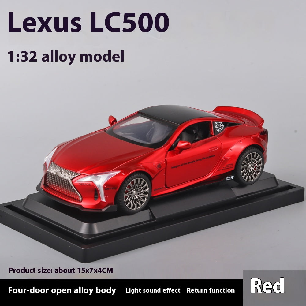 1:32 LEXUS LC500 Alloy Sport Car Diecast Metal Model Simulation Sound ...