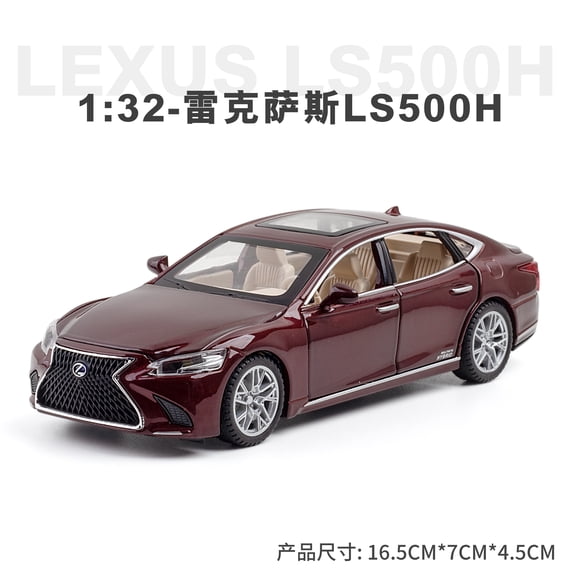 1:32 LEXUS LS500H Alloy Car Model Diecast Toy Metal Car Sound & Light ...
