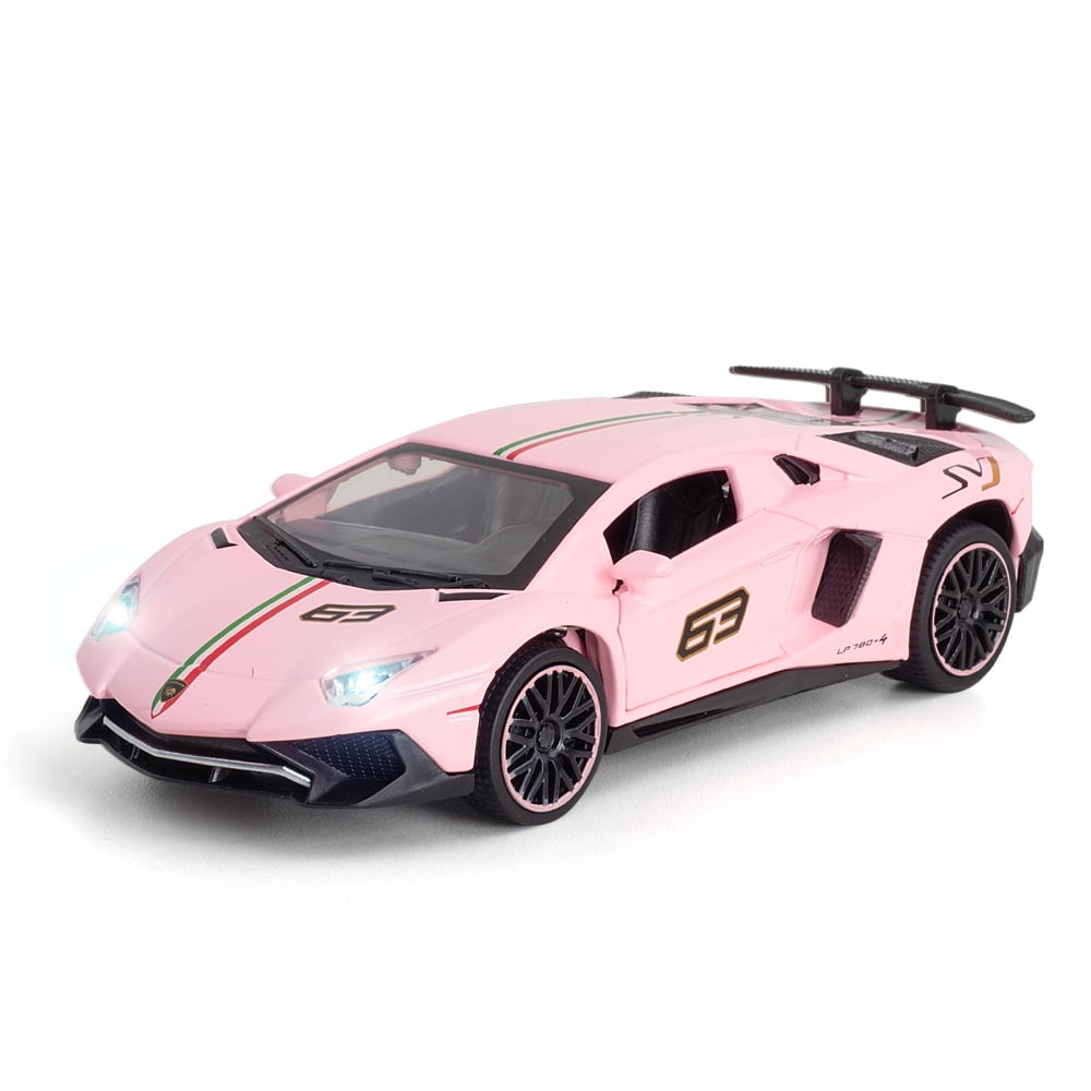 1:32 Lambor Aventador SVJ LP780-4 Sports Car Model Toy Diecast Metal ...