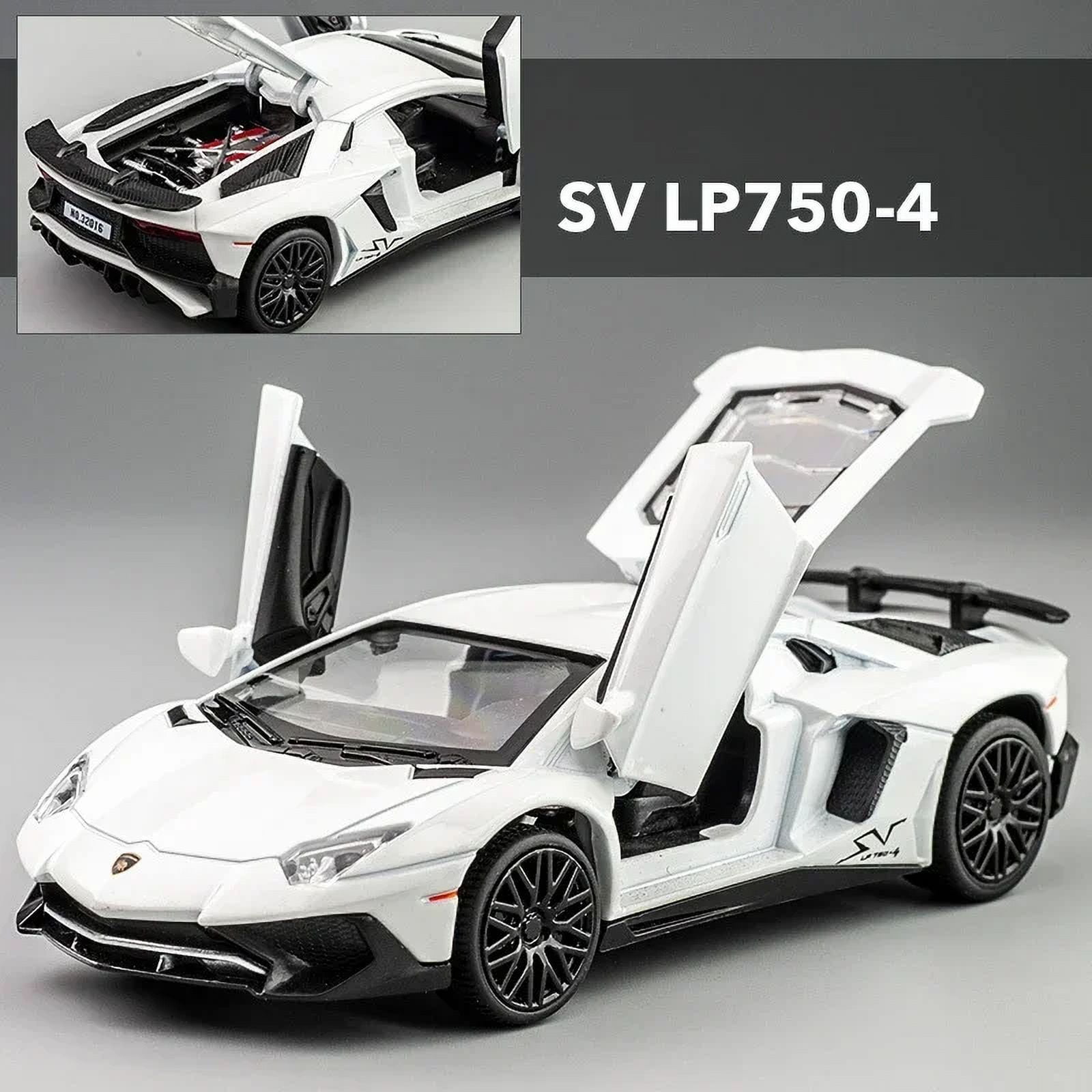 1:32 Lamborghinis LP770 LP750 Car Alloy Sports Car Model Diecast Sound ...