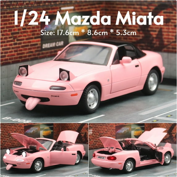 1/32 Mazda MX-5 Miniature Diecast Miata RoadSter Toy Car Model Sound ...