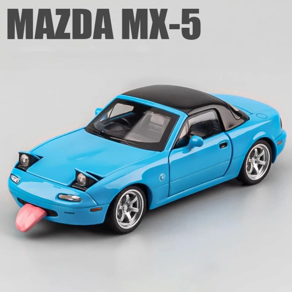 1:32 Mazda RX7 AE86 JDM Mazda MX5 Car Model Alloy Car Die Cast Toy Car ...