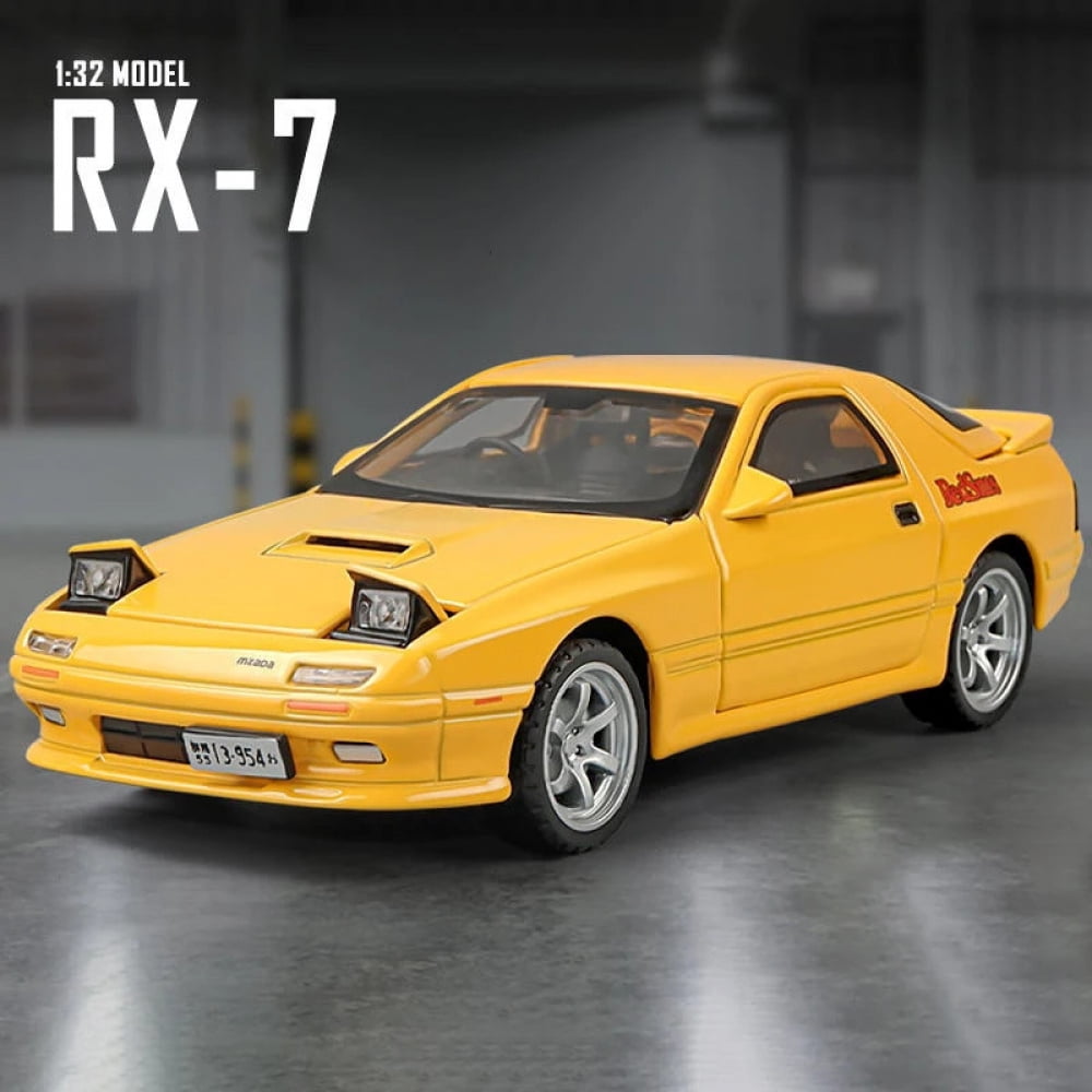1:32 Mazda RX7 AE86 JDM Mazda MX5 Car Model Alloy Car Die Cast Toy Car ...