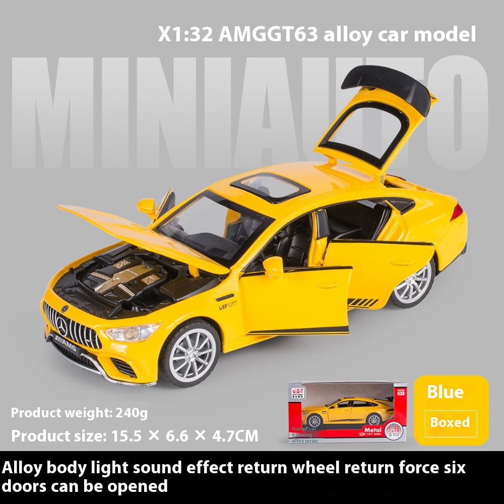 1:32 Mercedes Benz AMG GT63 Sports Car Alloy Diecast Car Model Sound ...