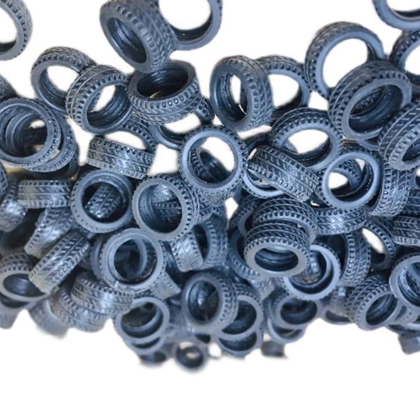 1/32 Model Tire Set Strong and Wear-Resistant Rubber, 50 Pieces Making ...