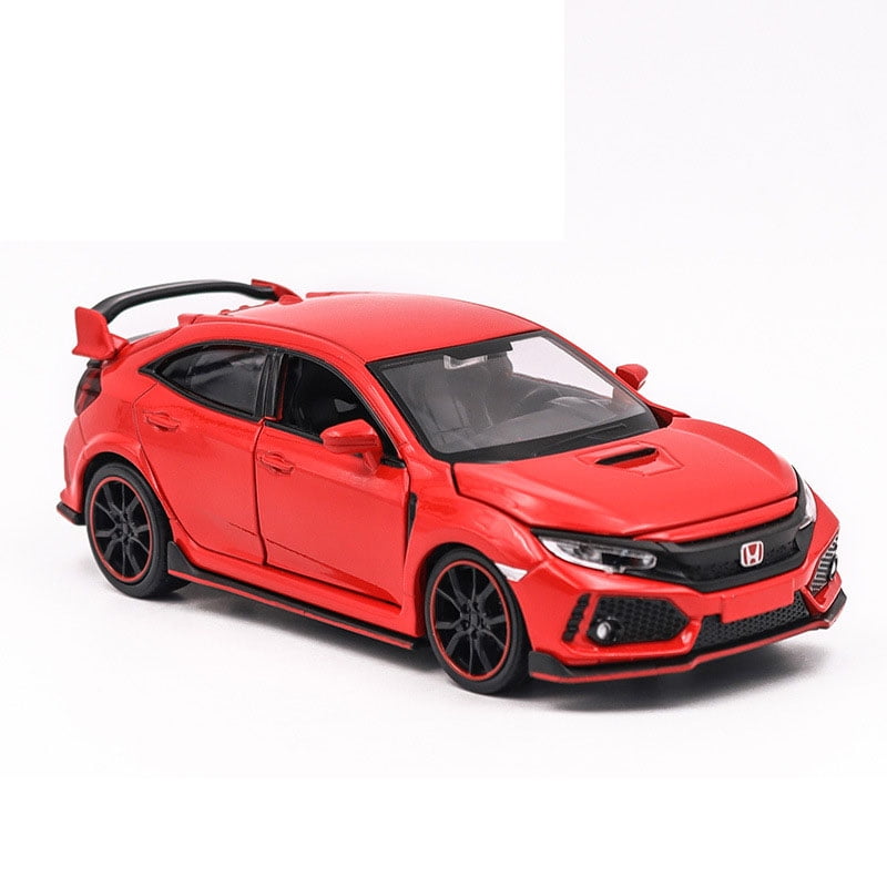 1/32 New Honda TYPE R Hatchback Model Toy Vehicle Alloy Die Cast Sound ...
