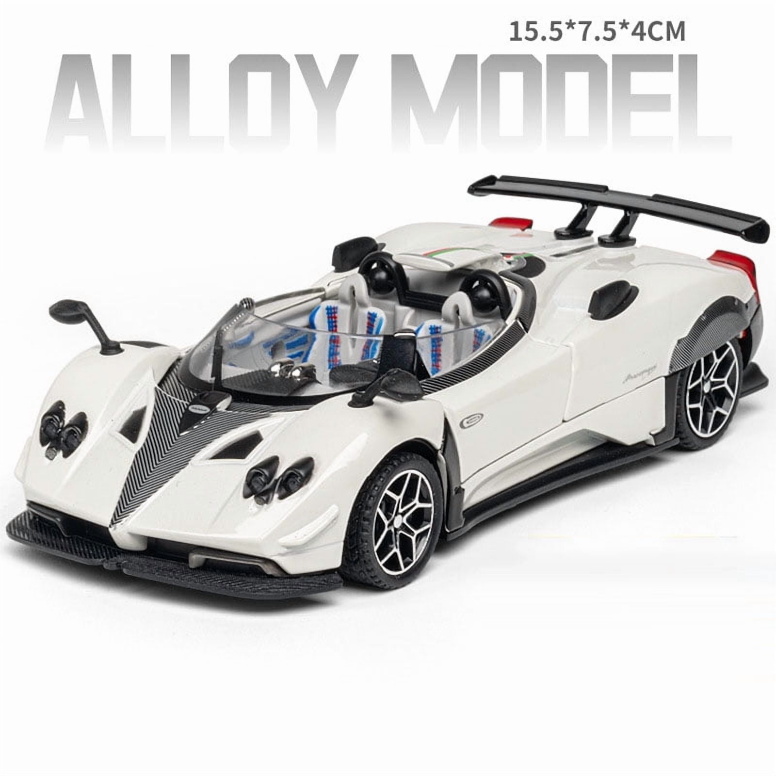 1:32 Pagani Zonda Apollo EVO Toy Car Model Sound Light Diecast Metal ...