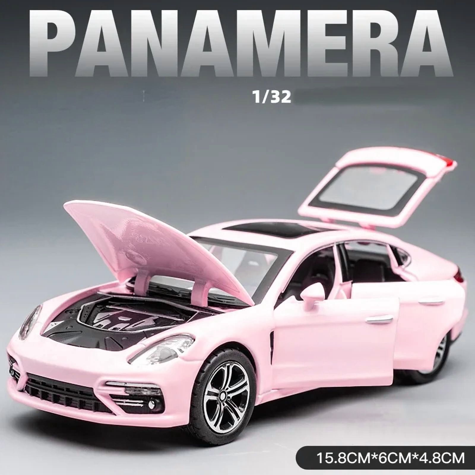 1:32 Porsche Panamera Taycan Macan Cayenne 911 GT3 Supercar Alloy Model ...