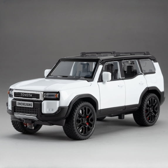 1:32 Prado SUV Car Model Toys Alloy Die-casting Pull Back 6 Doors ...