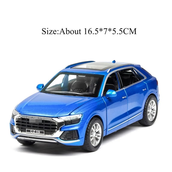 1:32 Q8 RS7 Car Metal Model Diecast Alloy Toy 6 Doors Opened with Sound ...