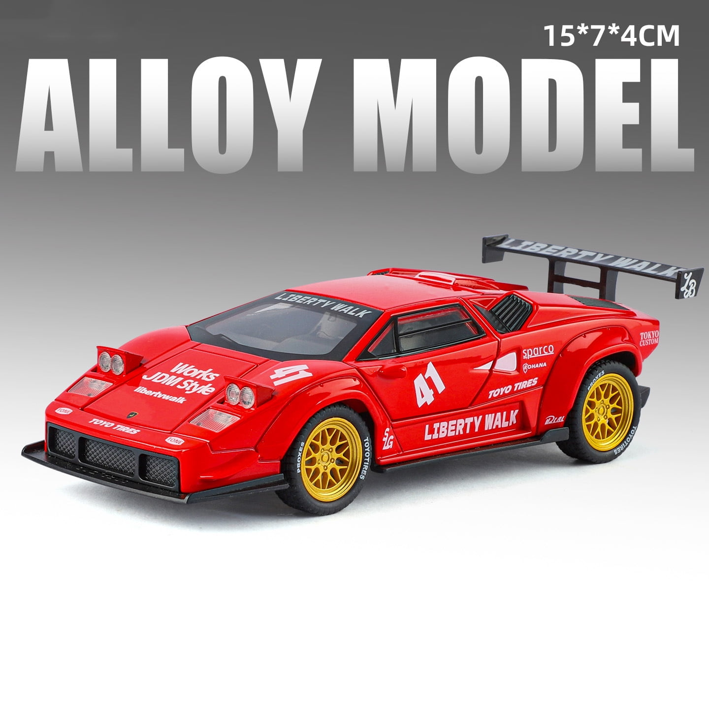 1:32 Revuelto Sports Car Model Toy Alloy Body Doors Opened Supercar ...