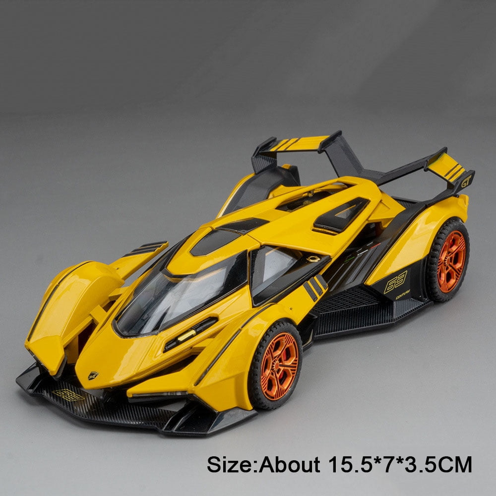 1:32 Revuelto V12GT Sports Car Model Toy Doors Opened Pull Back Alloy ...