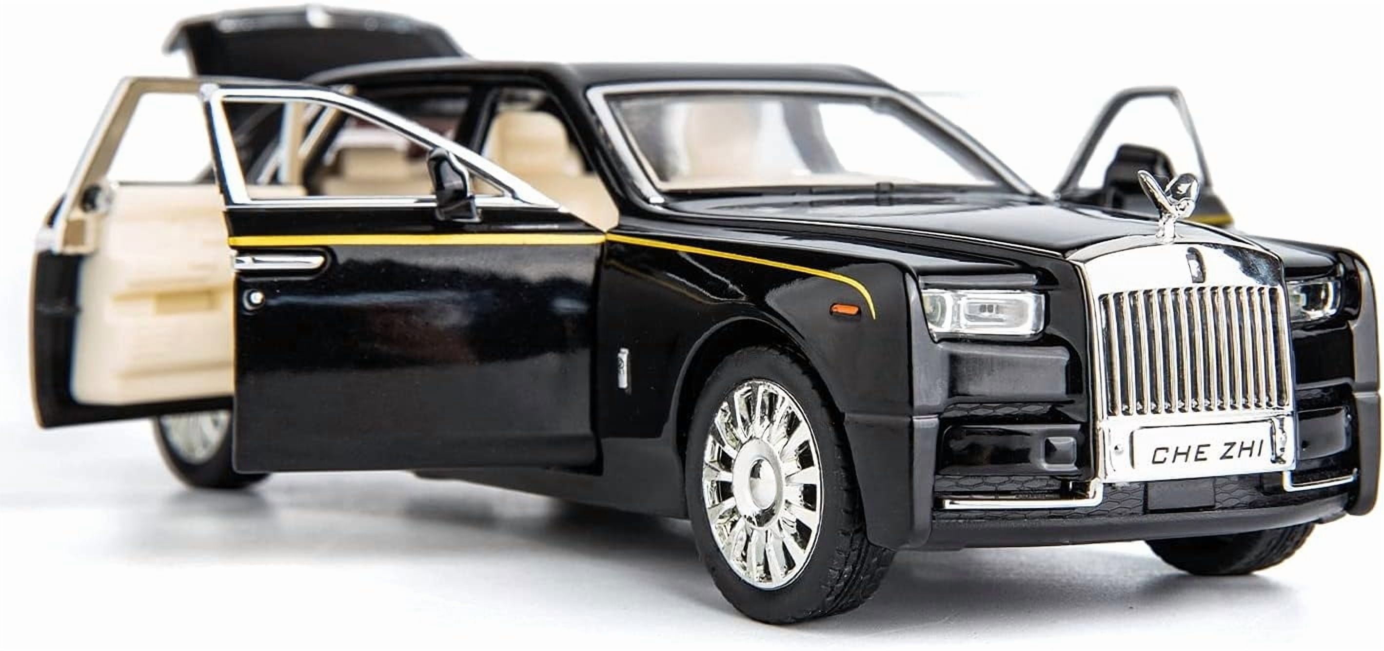 1/32 Rolls-Royce Phantom Model Car,Zinc Alloy Pull Back Toy car with ...